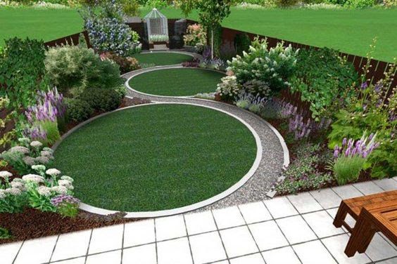 3 Steps On How To Disguise An Awkward Shaped Garden | HS Homes